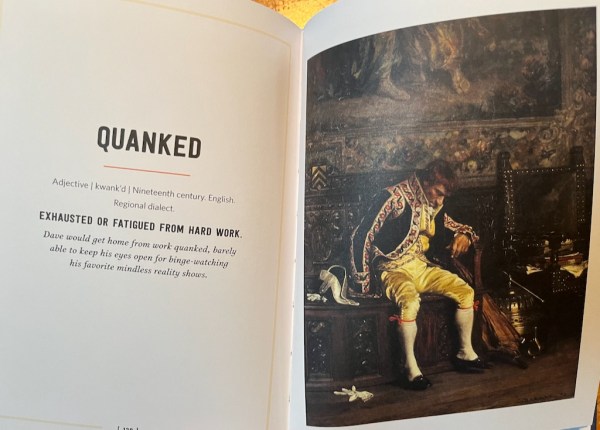 in which we haul old words out of the crypt… | pull up a chair